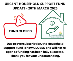 Household Support Fund - Lincolnshire Community Foundation